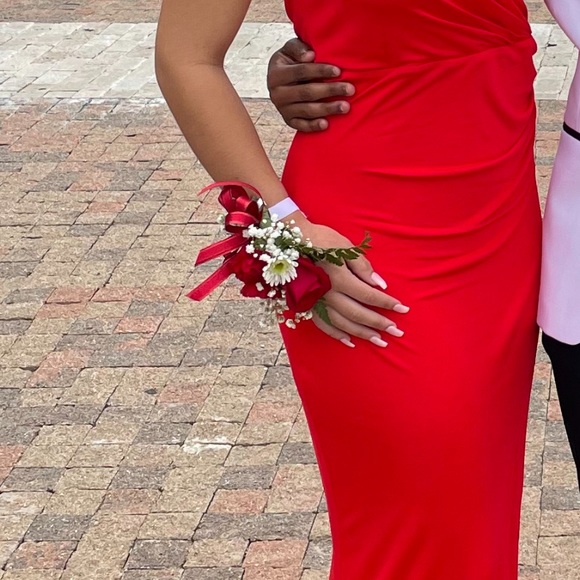 Macy's | Dresses | Red Prom Dress | Poshmark
